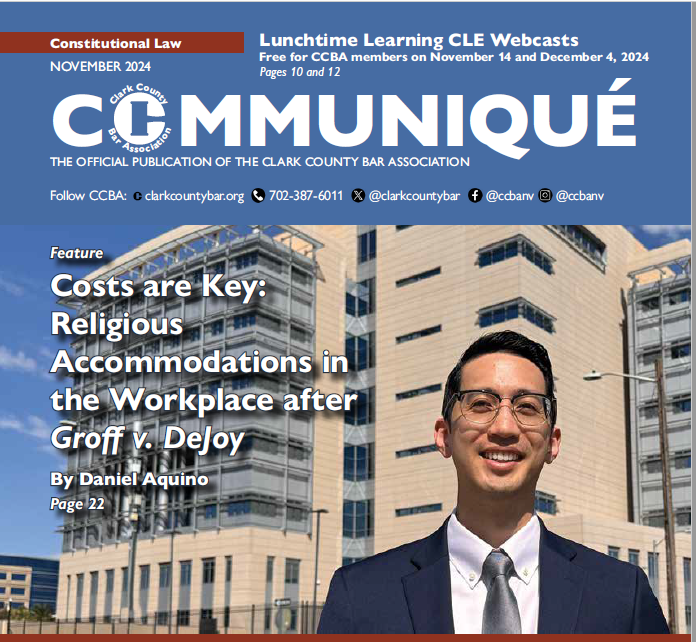 Religious Accommodations in the Workplace after Groff v. DeJoy ...